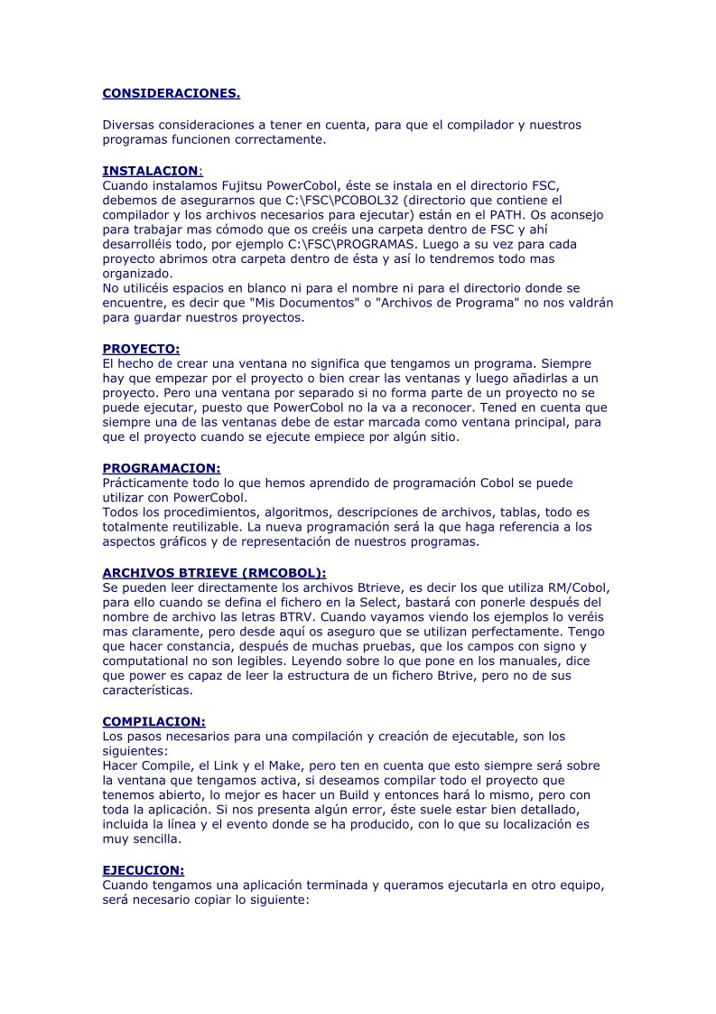 PDF de programación - Un proyecto con Fujitsu Power Cobol